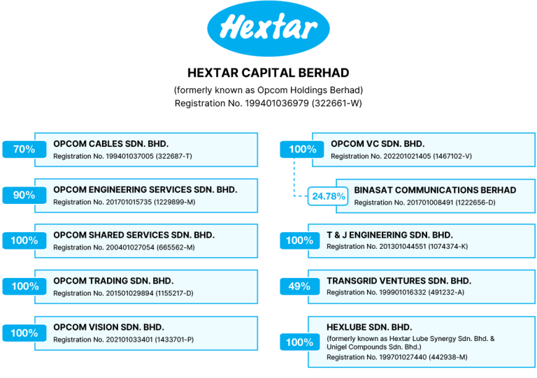 Corporate Structure - Hextar Capital Berhad